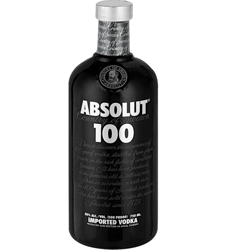 Absolut 100 Vodka 75cl - SUPER CELLAR
