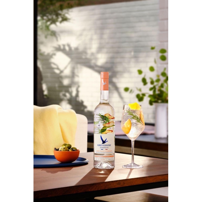 Grey Goose White Peach & Rosemary Essence Vodka 75cl - Buy online in ...